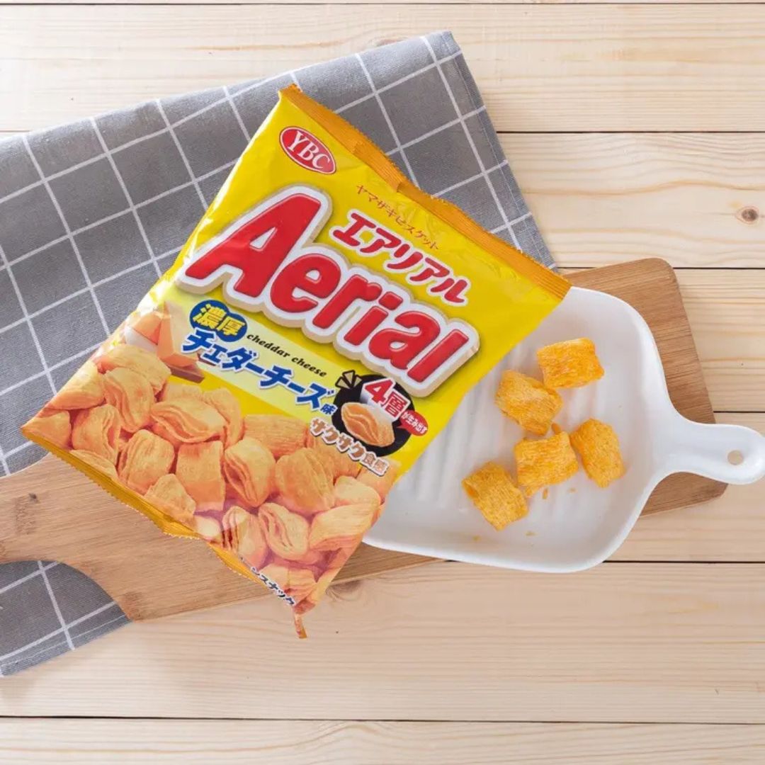 (Japan Made) YBC Aerial Japanese Corn Snack Rich Cheese / Corn Potage ...