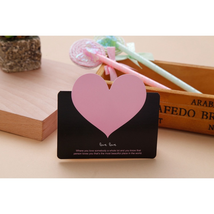 💗Wish card Love Cards Birthday Party Bouquet Greeting Gift Wedding ...