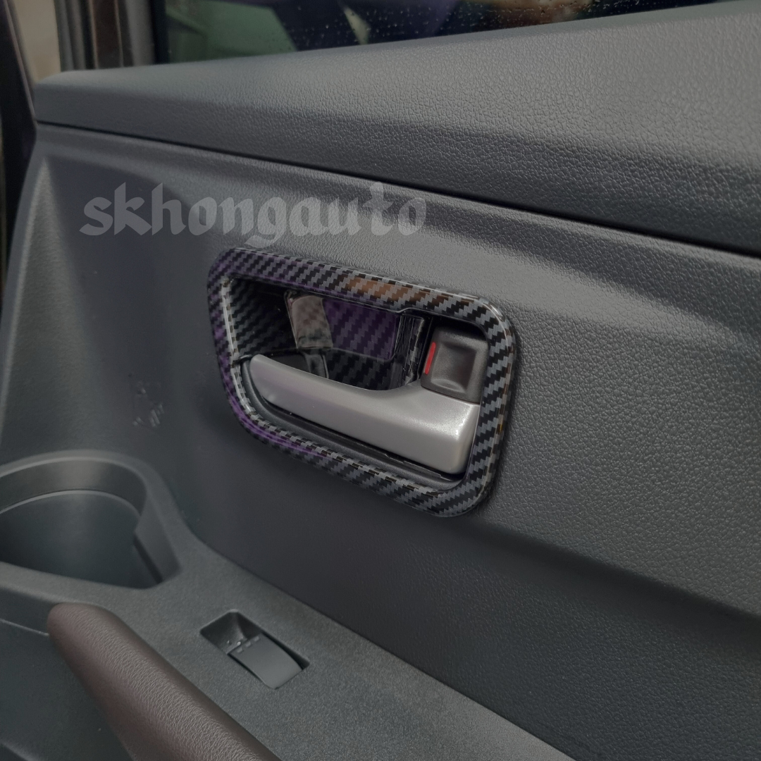 toyota vios 2023-2025+ ac100 forged carbon fiber Interior decoration ...