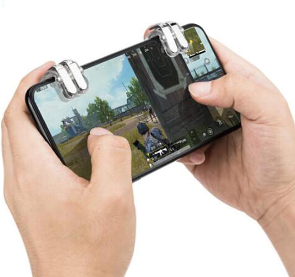 Mylilangelz W6 PUBG Mobile Joystick Metal L1 R1 Trigger Fire Button Aim ...