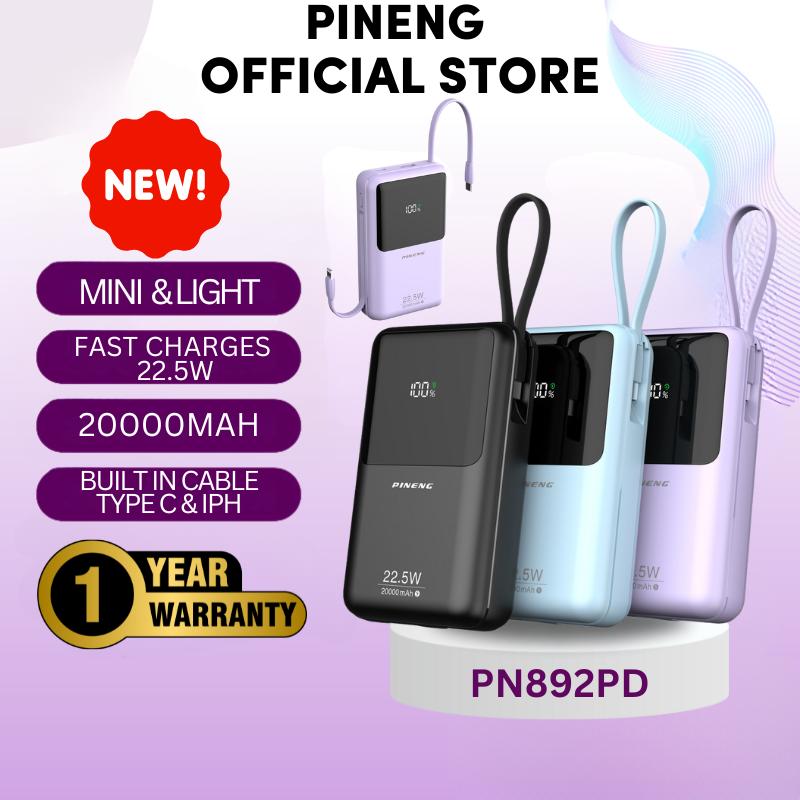 Pineng Power Bank Pn892PD PN710PD PN832P 20000mAh 10000mah PD 22.5W ...