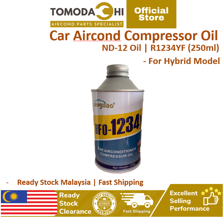 TOMODACHI Car Aircond Compressor ND 12 Oil R134a | R1234YF DENSO Air ...