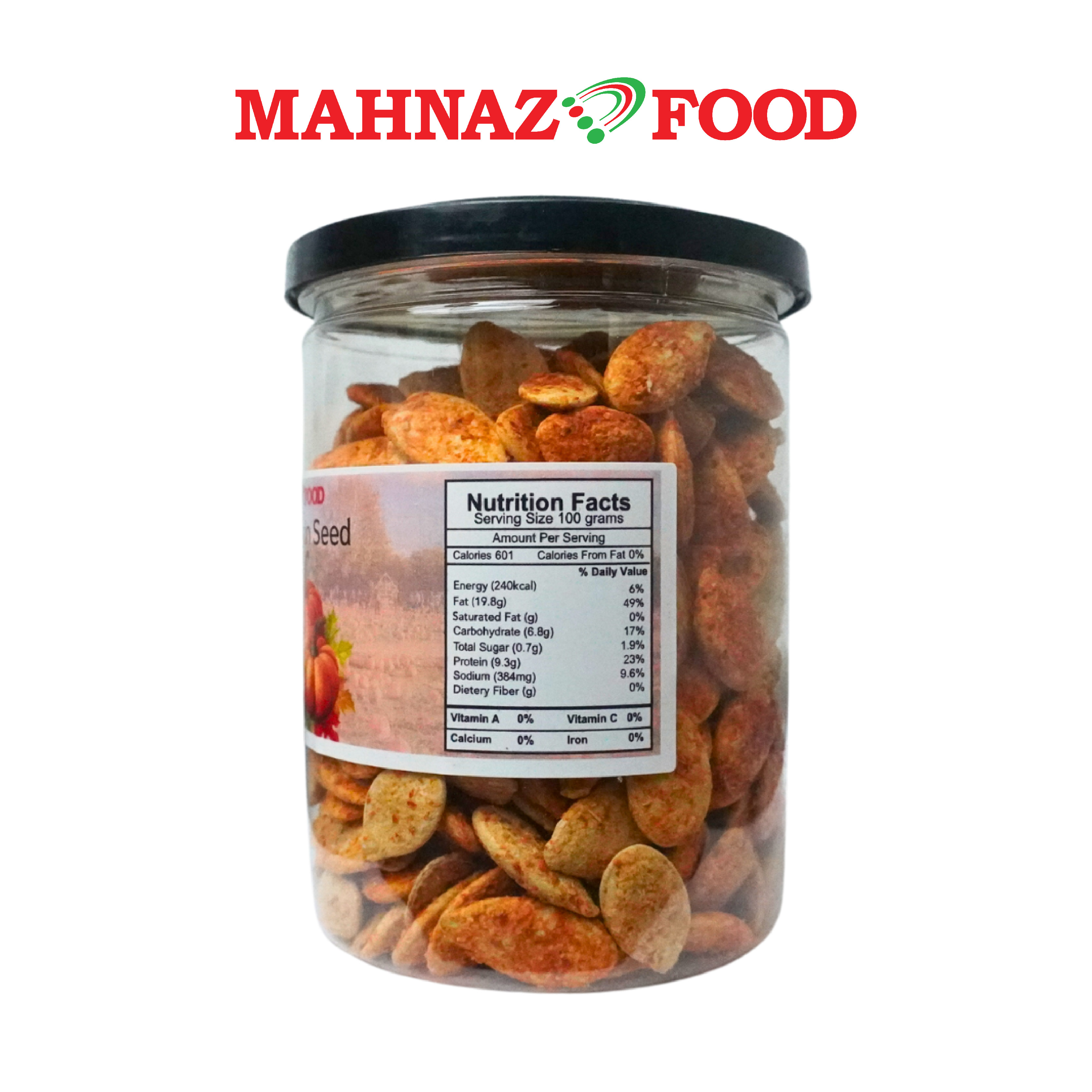 Mahnaz Food Pumpkin Seed - Salted / Green Tea / Spicy 200g | Healthy ...