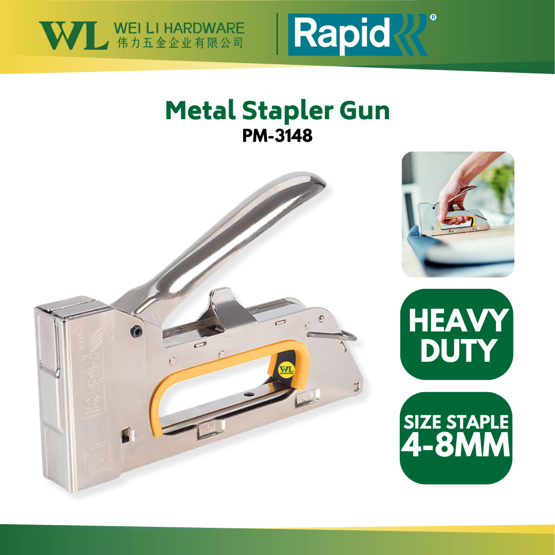 RAPID Metal Stapler Gun (R23)/4-8mm Stapler Gun/Gun Stapling/Metal ...
