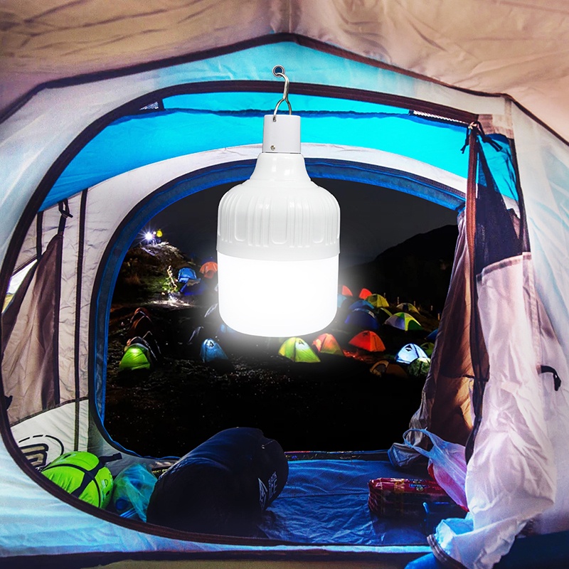 USB Charging Light Bulb Portable Camping Emergency Lighting Household ...