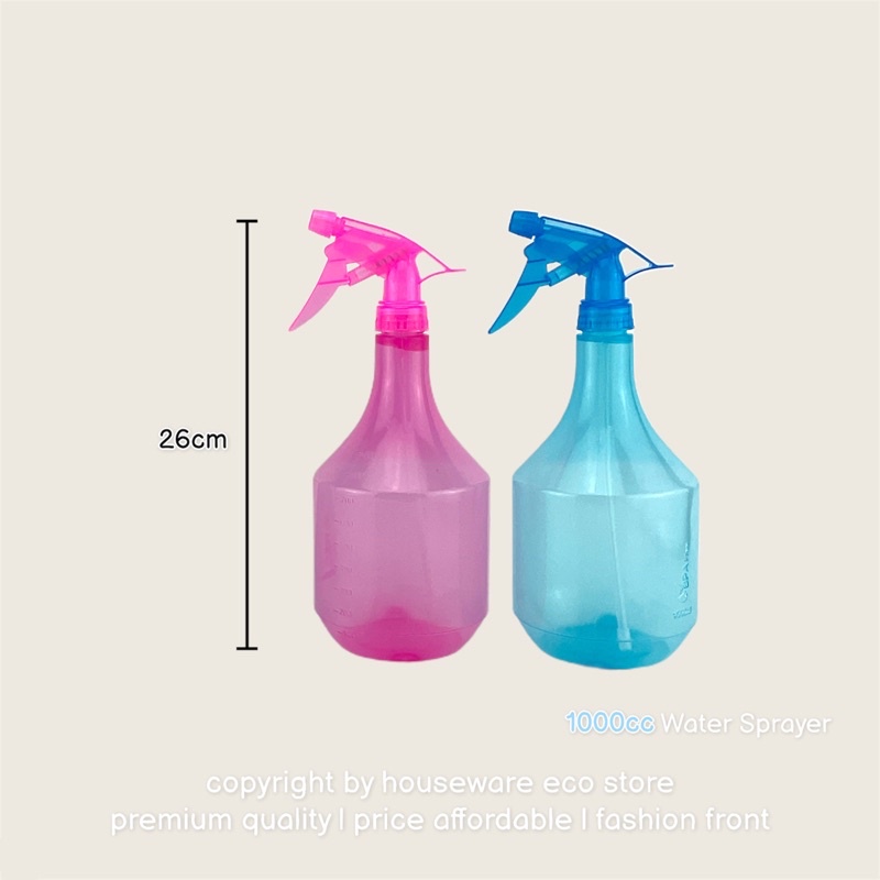 500cc / 1000cc Water Sprayer ML is label on the sprayer/ Empty Spray ...
