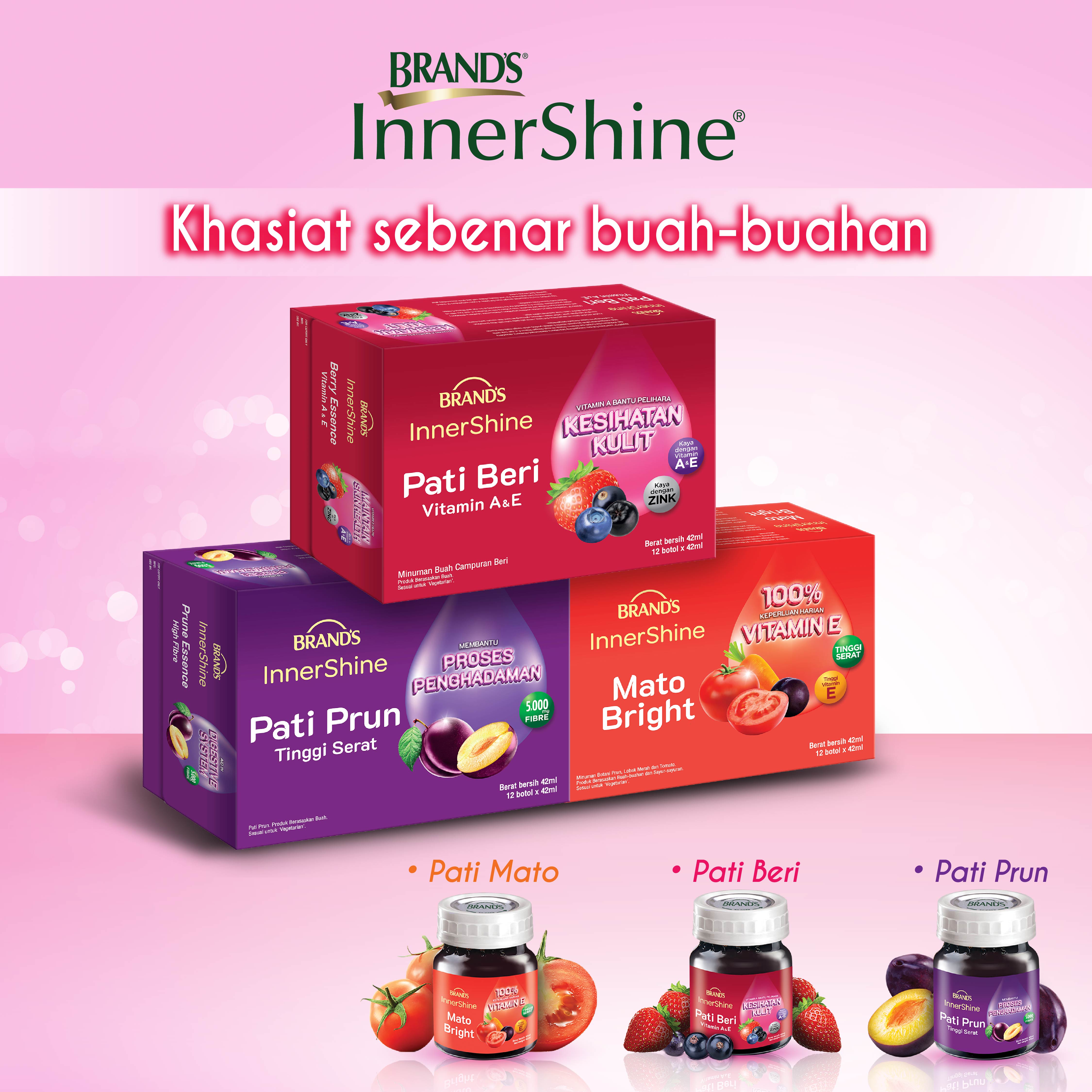 BRAND'S InnerShine Berry Essence (12's x 42ml x 3 Packs) | Shopee Malaysia