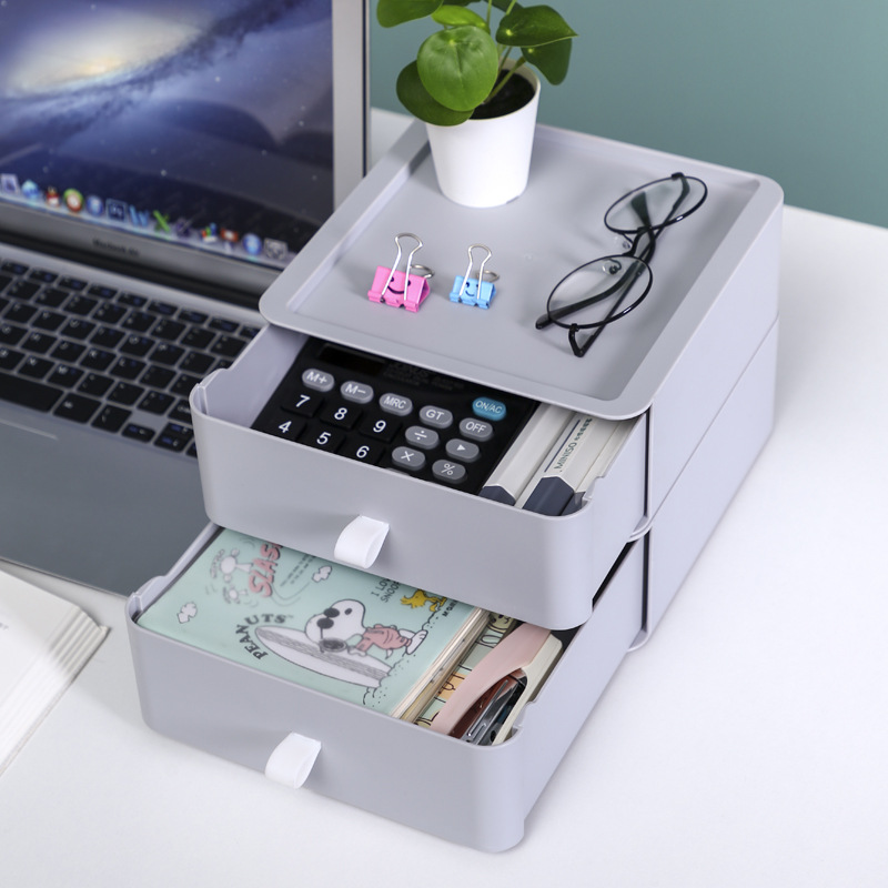 [1 pc] Stackable Modular Drawer / Pull-Out Organizer / Desktop Storage ...
