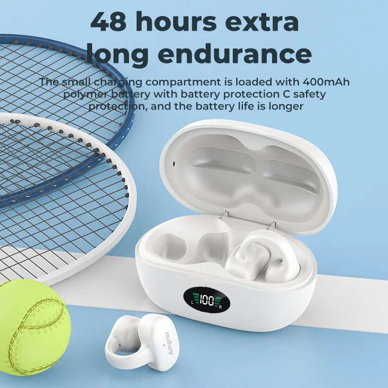 Amgras Spacebuds III Bone Conduction Driving Bluetooth Wireless ...