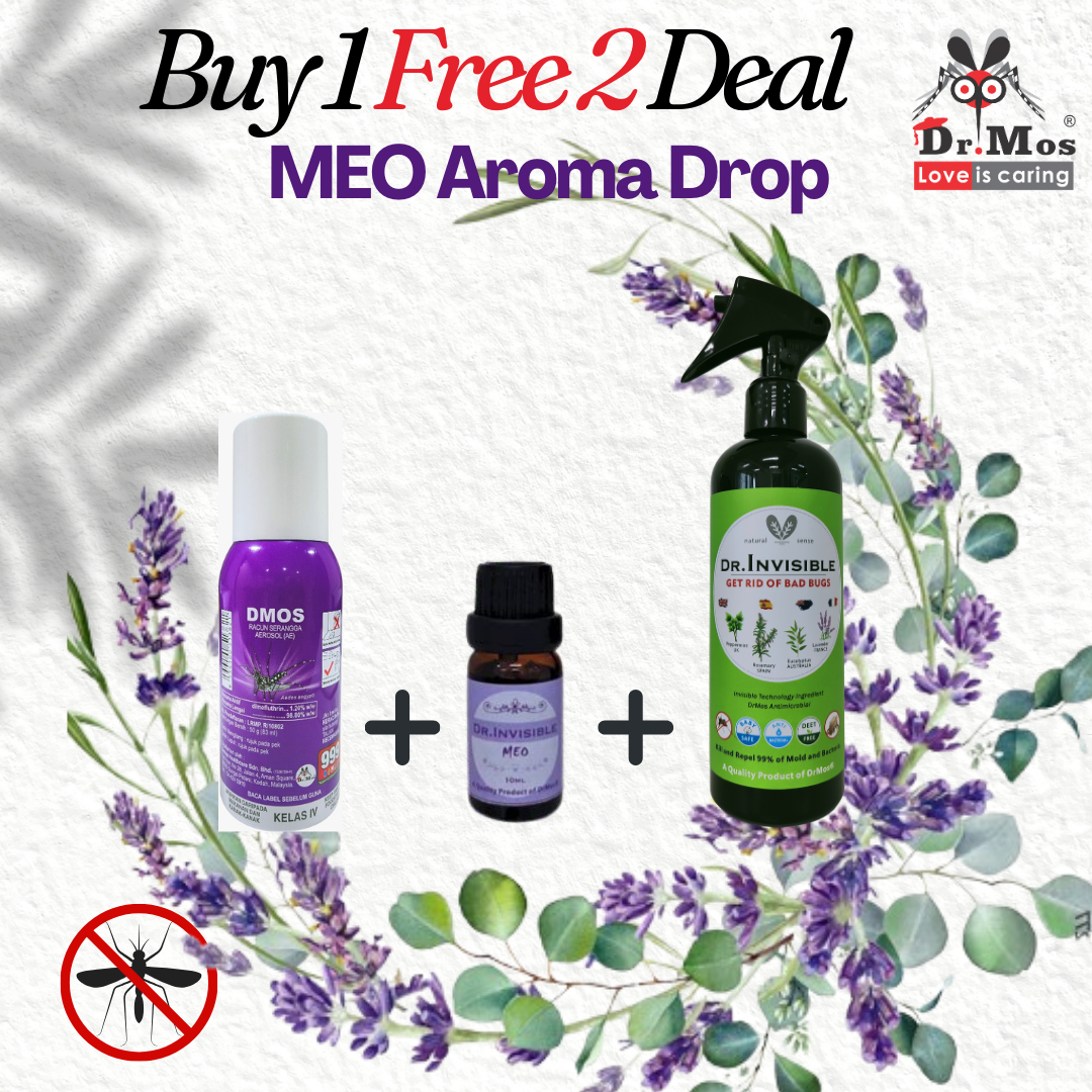 DRMOS Dr Invisible MEO Aroma Drop. ANTI MOSQUITO Insect Repellent Aroma ...