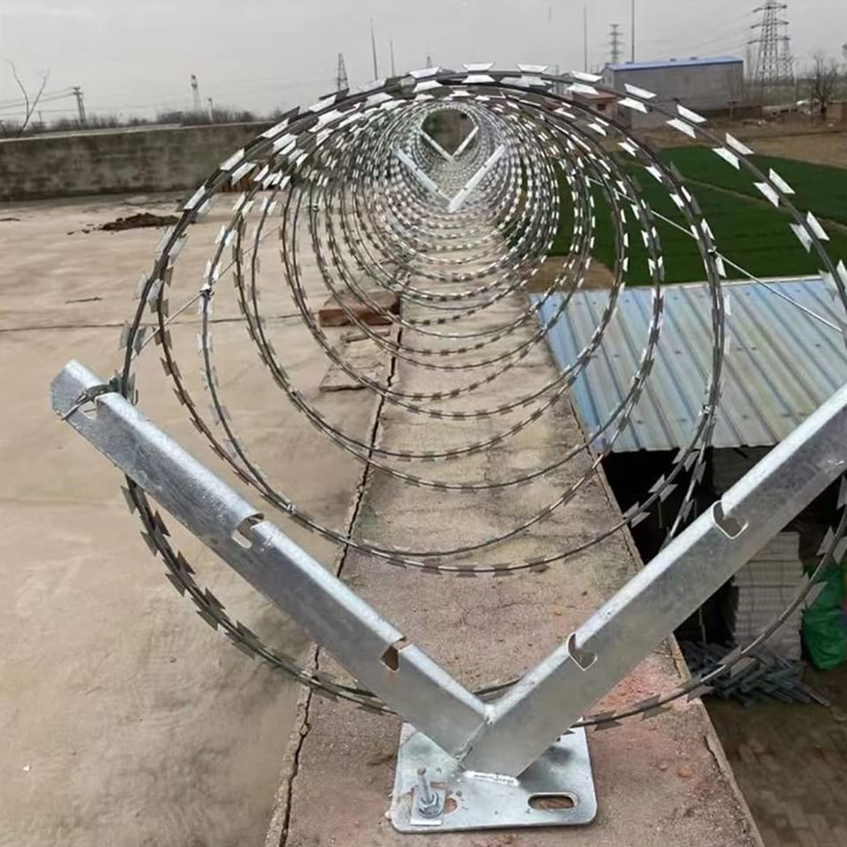 Razor Wire/Dawai Duri Pagar/Kawat Duri/High Tensile Heavy Duty Barded ...