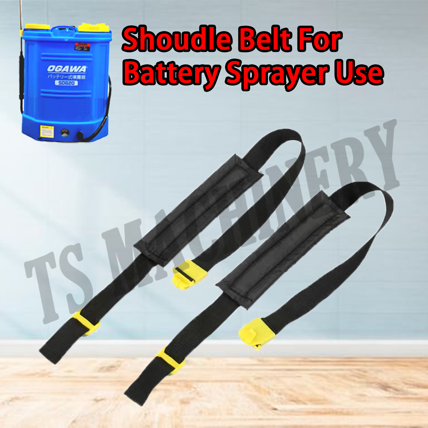 Battery Knapsack Sprayer Shoudle Belt Strap Belt Tali Galas Ogawa Tong ...