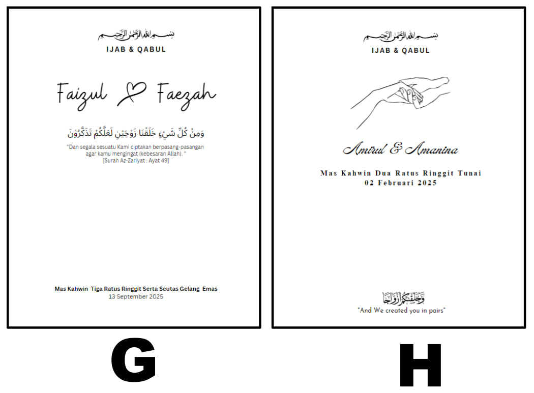 FRAME DRIED FLOWER 3D Mas Kahwin Mahar- Hantaran Mas Kahwin Ijab Qabul ...