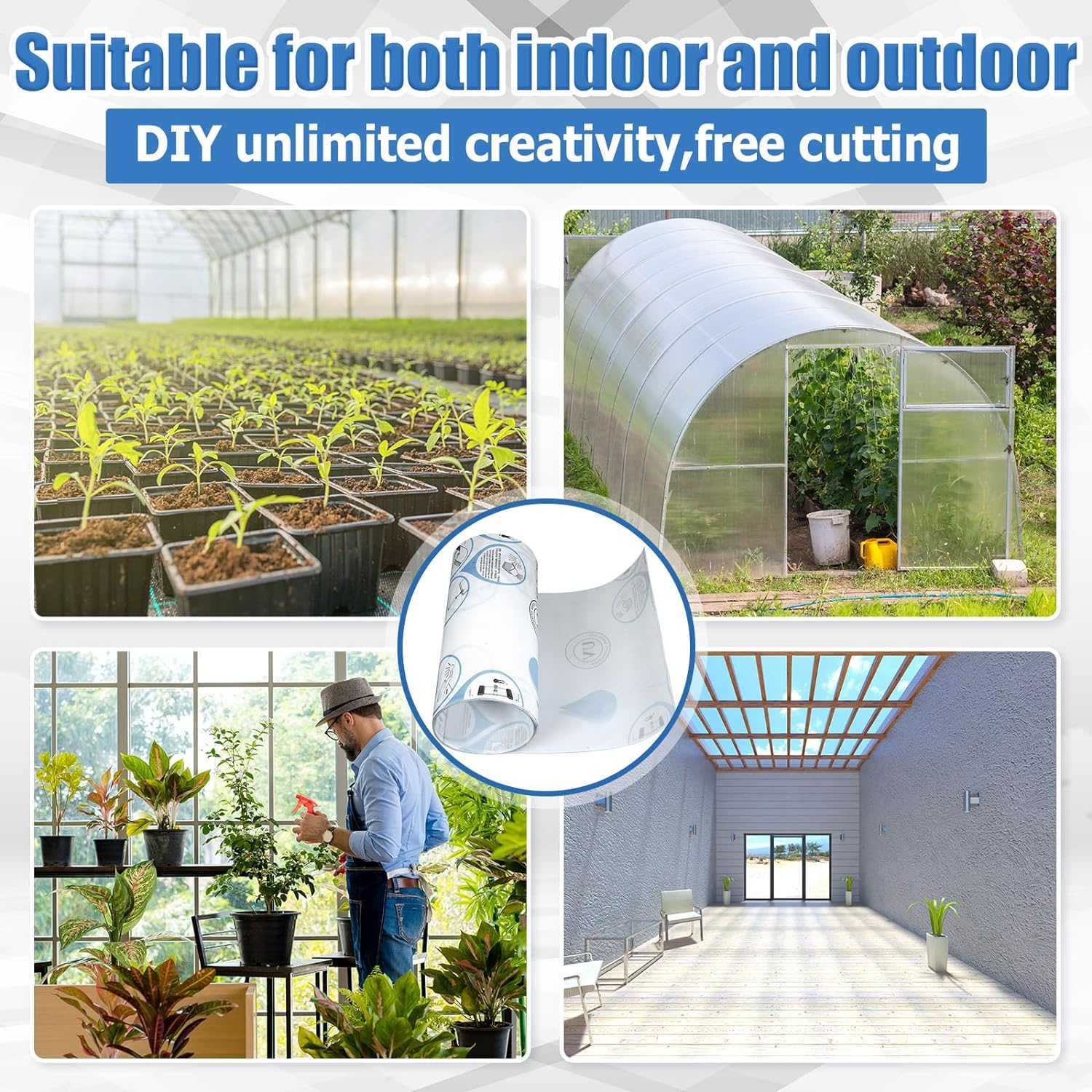 Polycarbonate Sheet Atap Transparent Plastik Transparent Acrylic Sheet ...