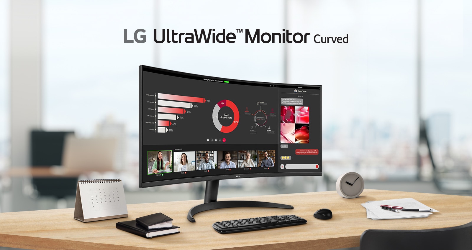 LG UltraWide 34WR50QK 34'' QHD 100HZ HDR10 VA Curved 1800R Monitor ...