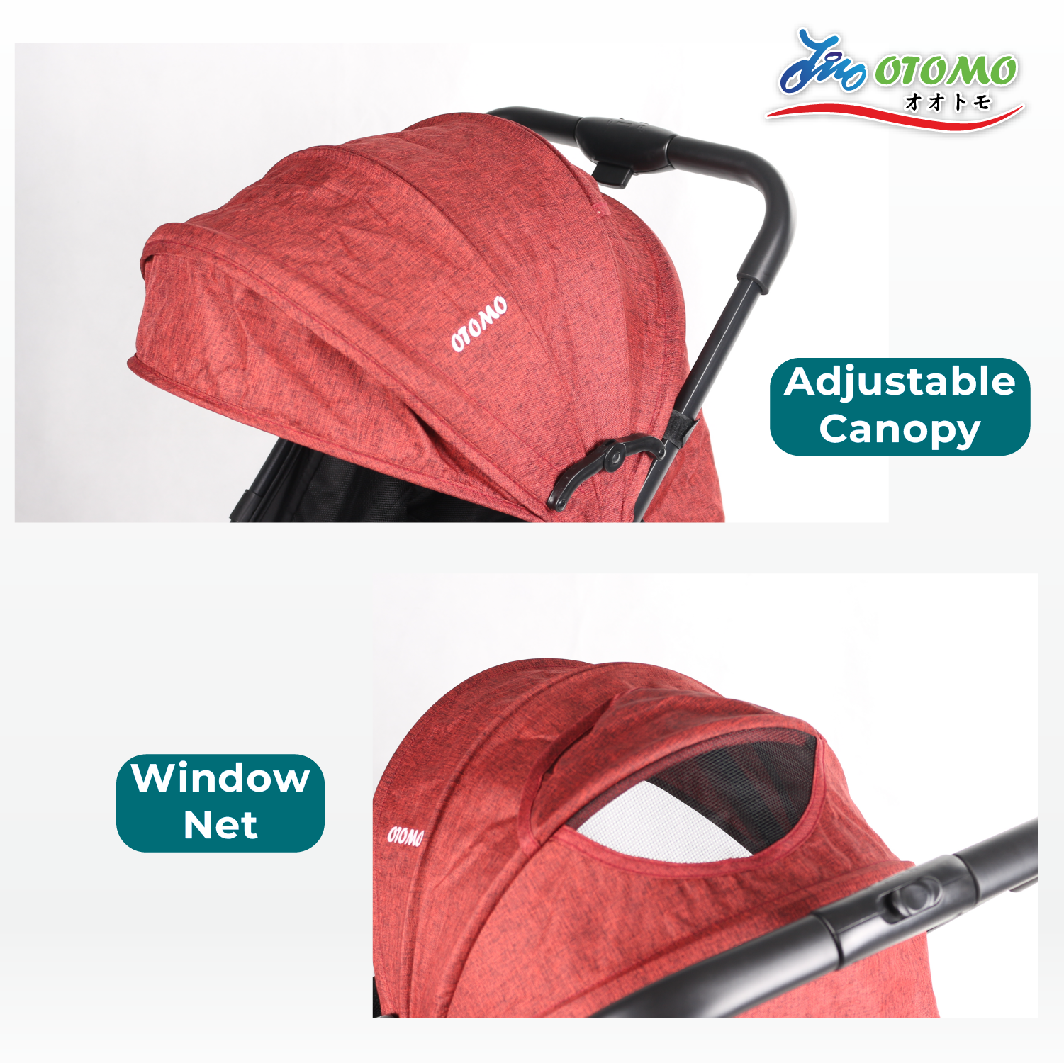 Premium Stroller Baby Travel Compact Bayi Lightweight Travel Essentials ...