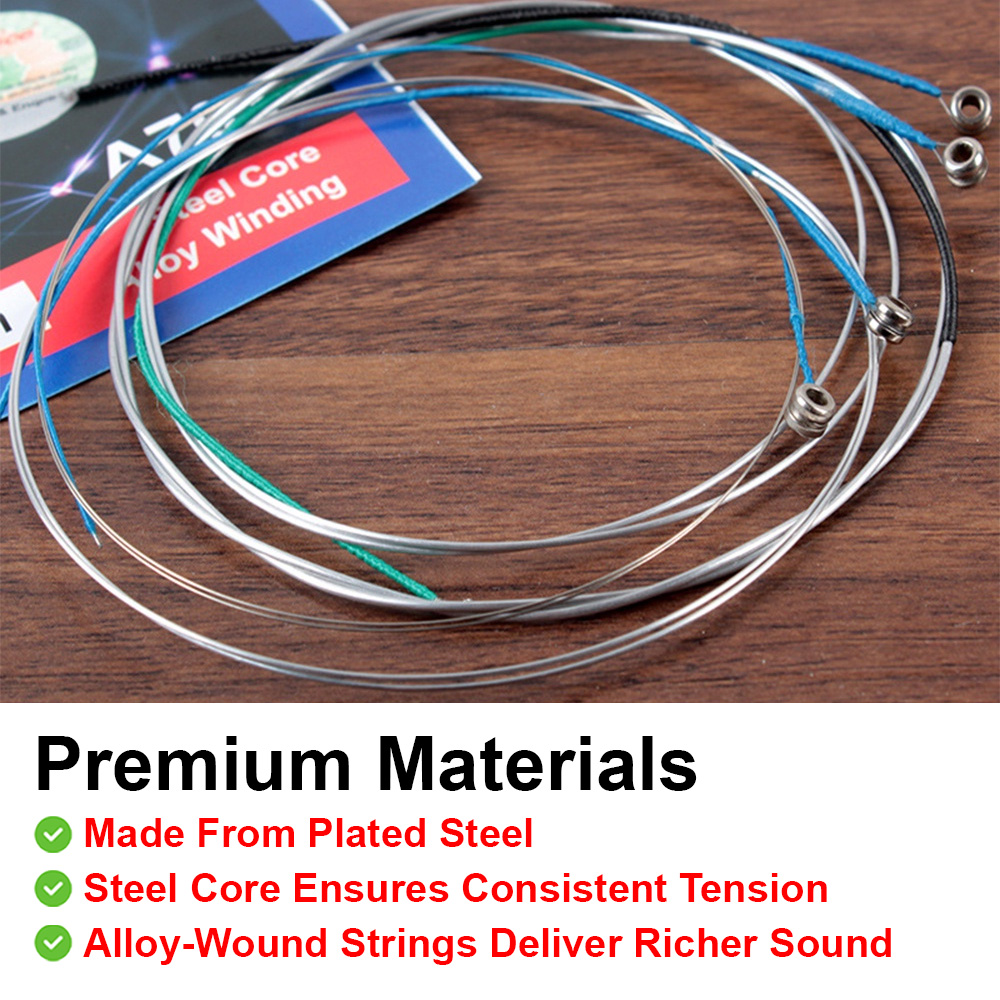 ALICE A703 Violin String SET 4 Strings E A D G for 4/4 Size Tali Violin String 小提琴套弦 A703 小提琴琴弦 ...