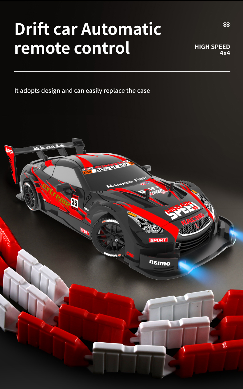 High Speed RC Remote Control Car Adult Professional Drift Racing Boy ...