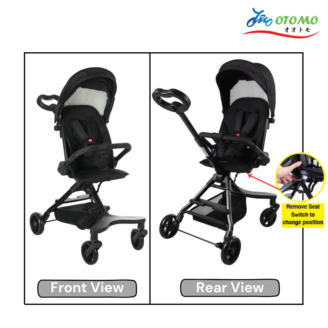 Premium EZ Twist Magic Baby Stroller Cabin Lightweight New Born 2 Way Stroller Compact Stroler ...