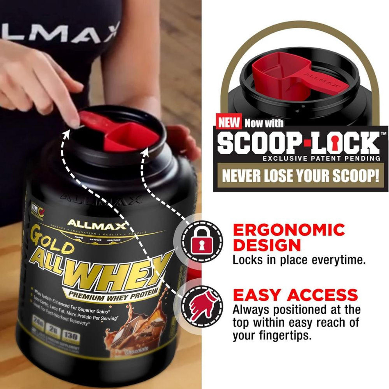 All Max Nutrition All Whey Gold 100% Whey Protein (5lbs) -Whey Isolate ...