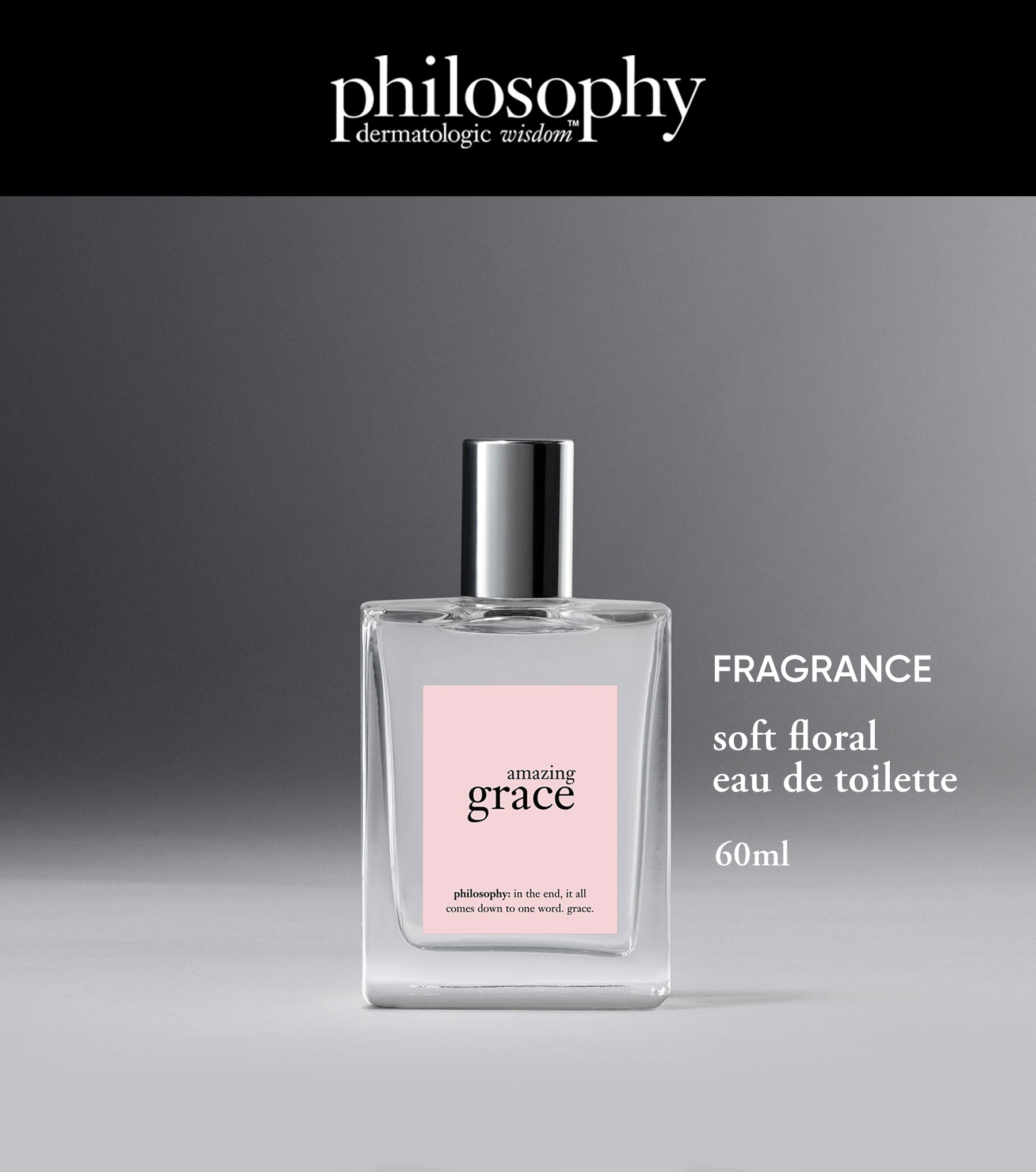 [buy 1 free 1] philosophy amazing grace eau de toilette - with notes of ...