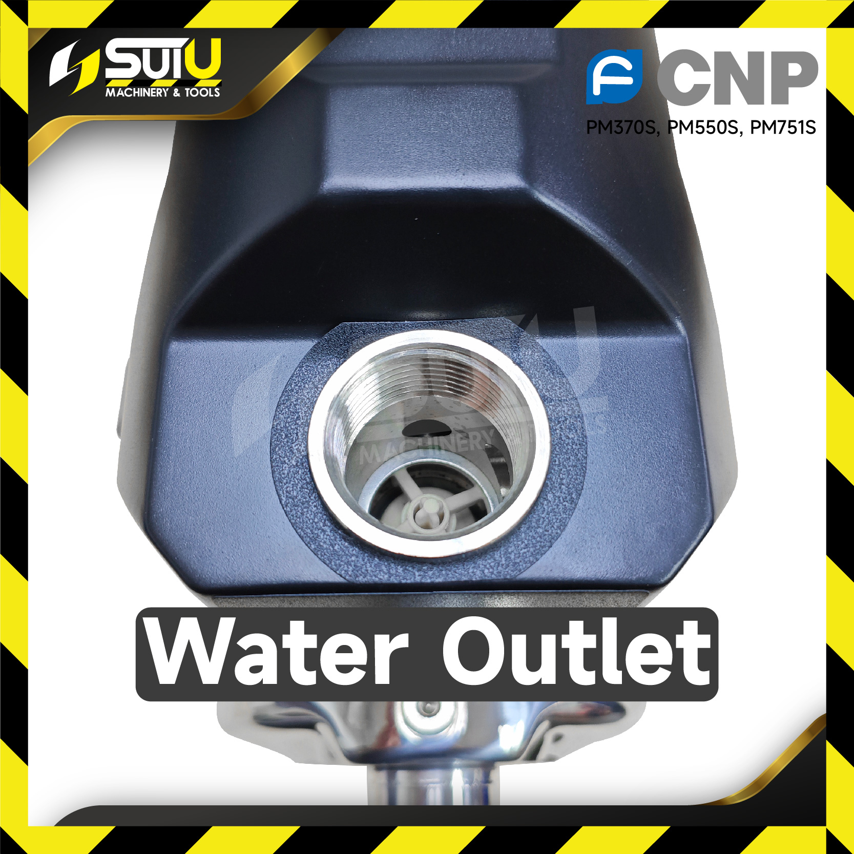 CNP PM370S / PM550S / PM751S Inverter Water Pump / Booster Pump 370W ...