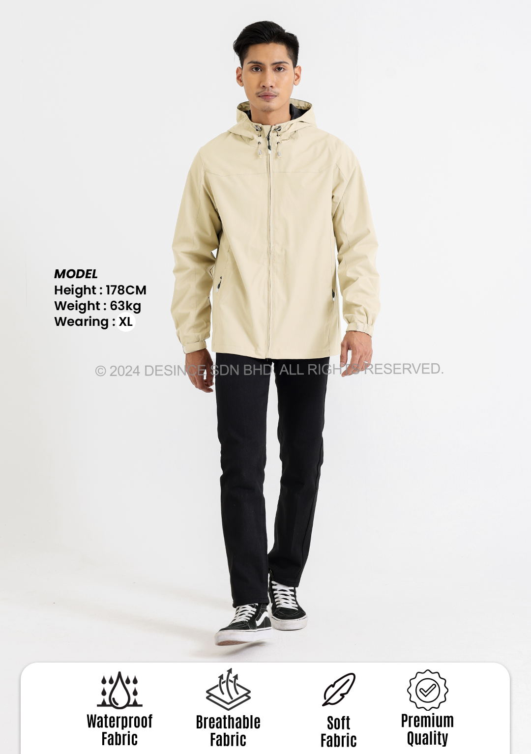 [Shopee Choice] Waterproof Raincoat Unisex Rain Jacket Outdoor ...