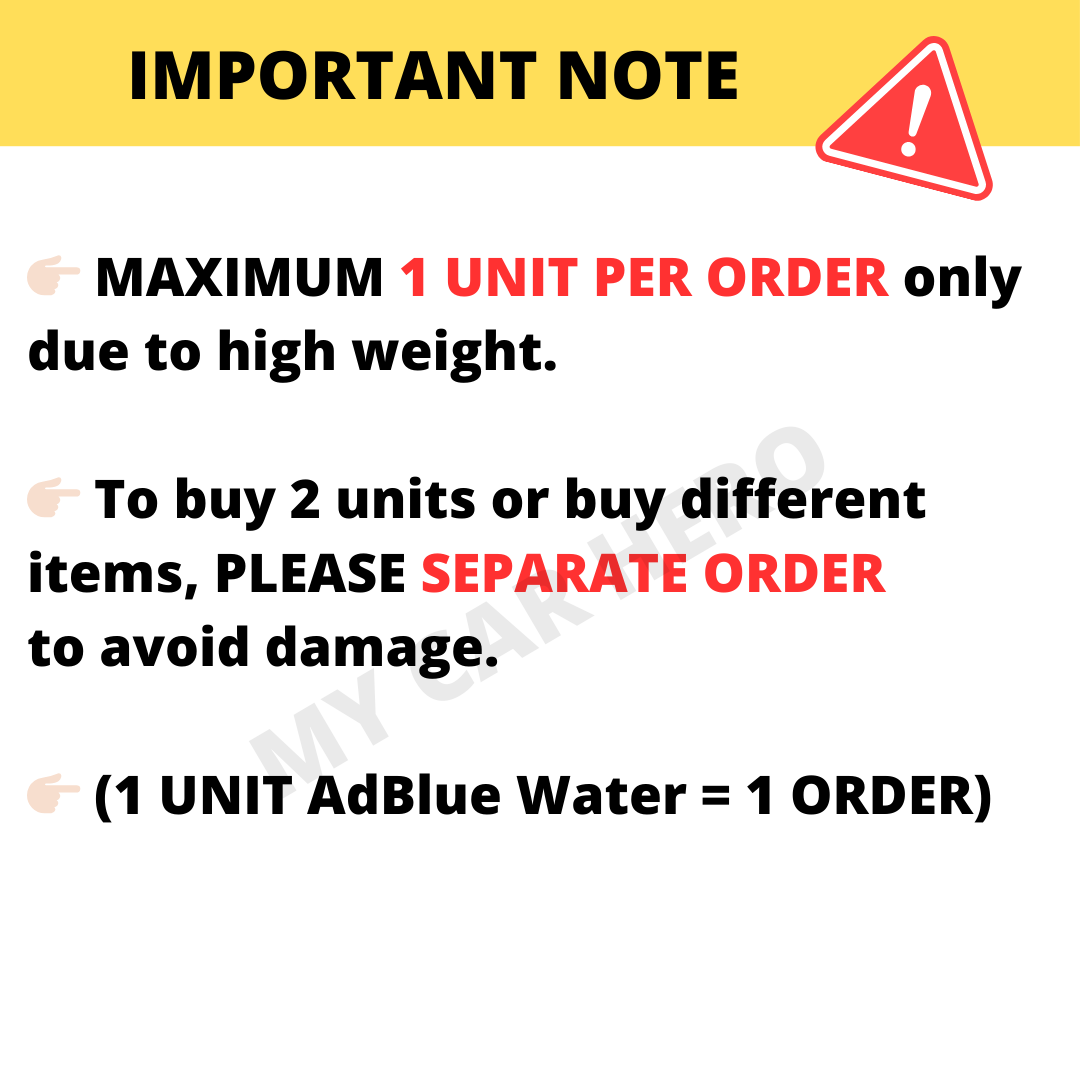 SWAG AdBlue Urea Diesel Exhaust Fluid 10L AdBlue Water | Shopee Malaysia