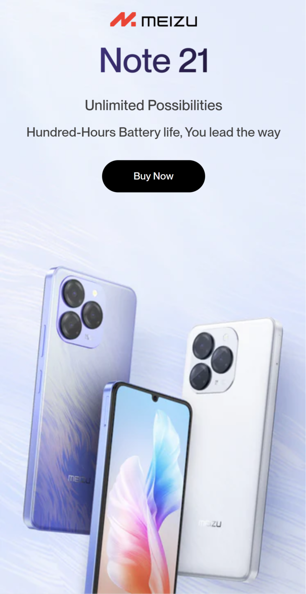 Meizu Note 21 4G LTE/M411H (8GB+256GB) Original Meizu Malaysia Warranty | Shopee Malaysia