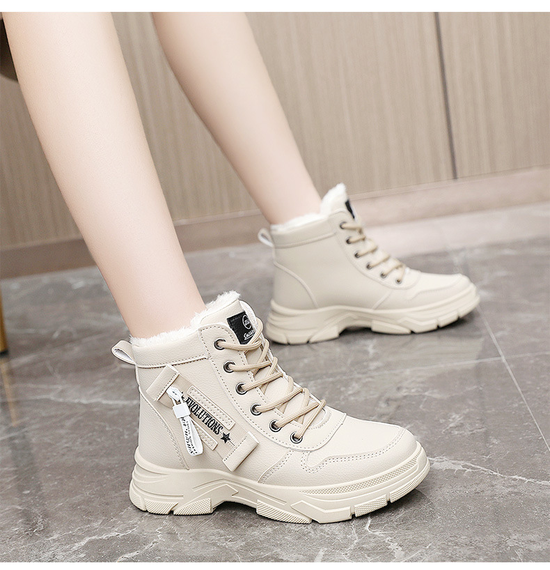Winter Waterproof Snow Boots Women Winter Shoes Woman 冬天鞋子雪地靴 Anti Slip ...