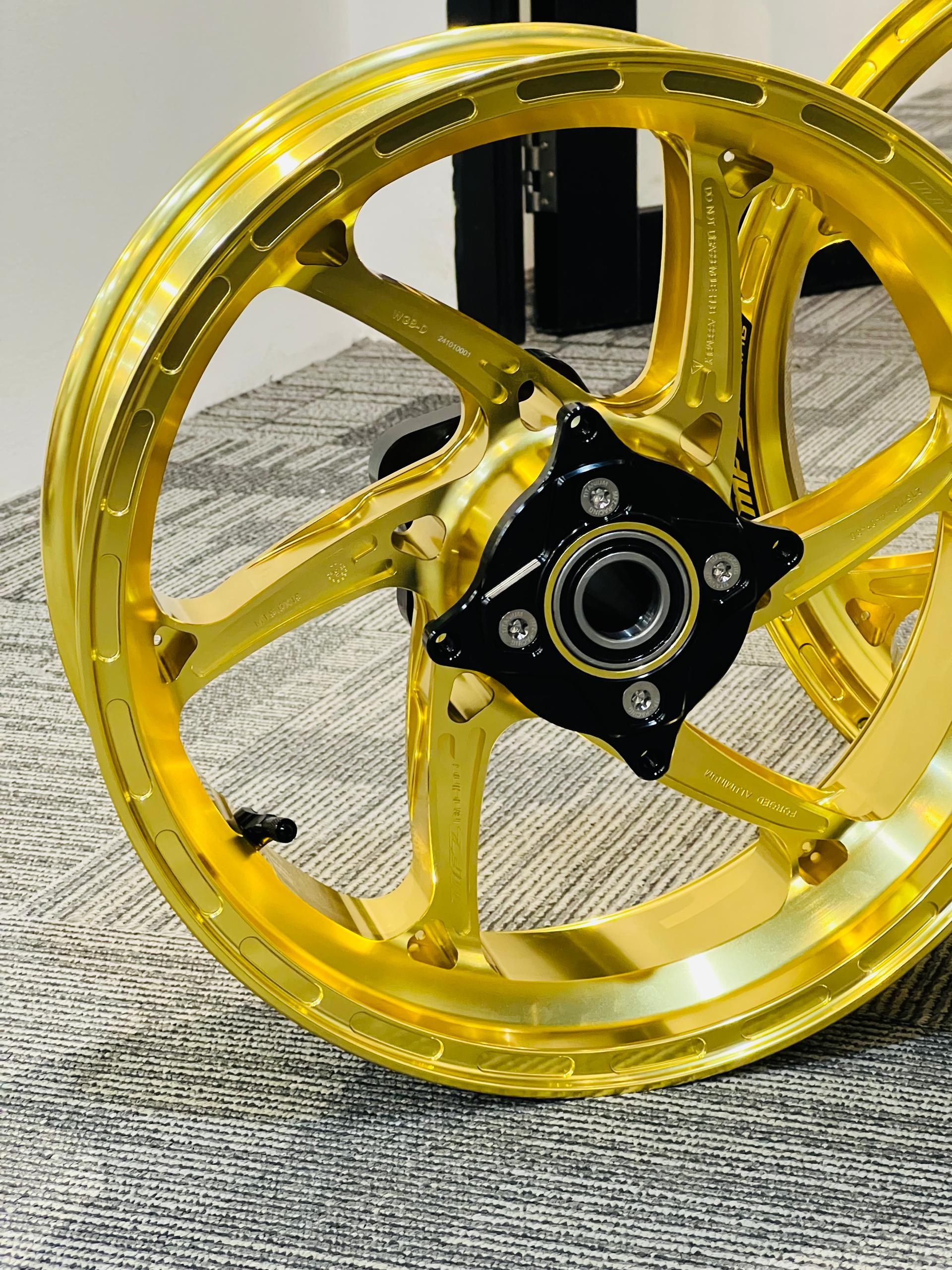 8KG! MFZ Forged Rim Honda XADV750 X-ADV 750 Sport Rims Set 5.0*15 3.5 ...