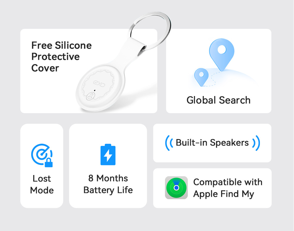 EYD TAG2 Smart Finder Security SmartTrack Link SmartTag Apple Find My ...