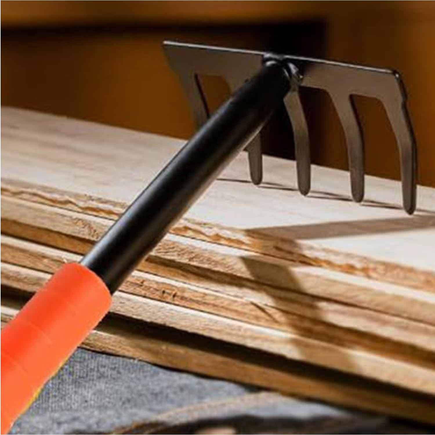Weeding Grasping Raking Rake Tool Farm Loosen Soil Garden Hand Cangkul ...