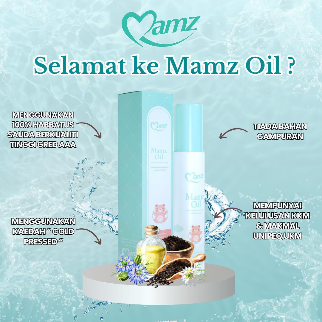 Mamz Baby Oil Baby Cream Habbatus Sauda Spray Asma Batuk Berkahak ...