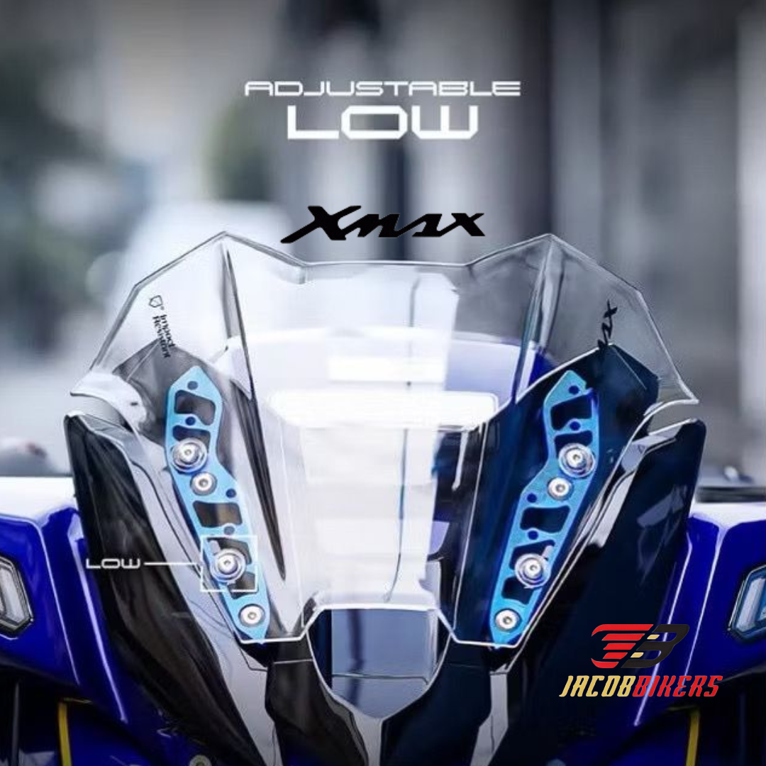 Yamaha XMAX V2 Connected NEMO Double Space Windshield Visor CNC ...