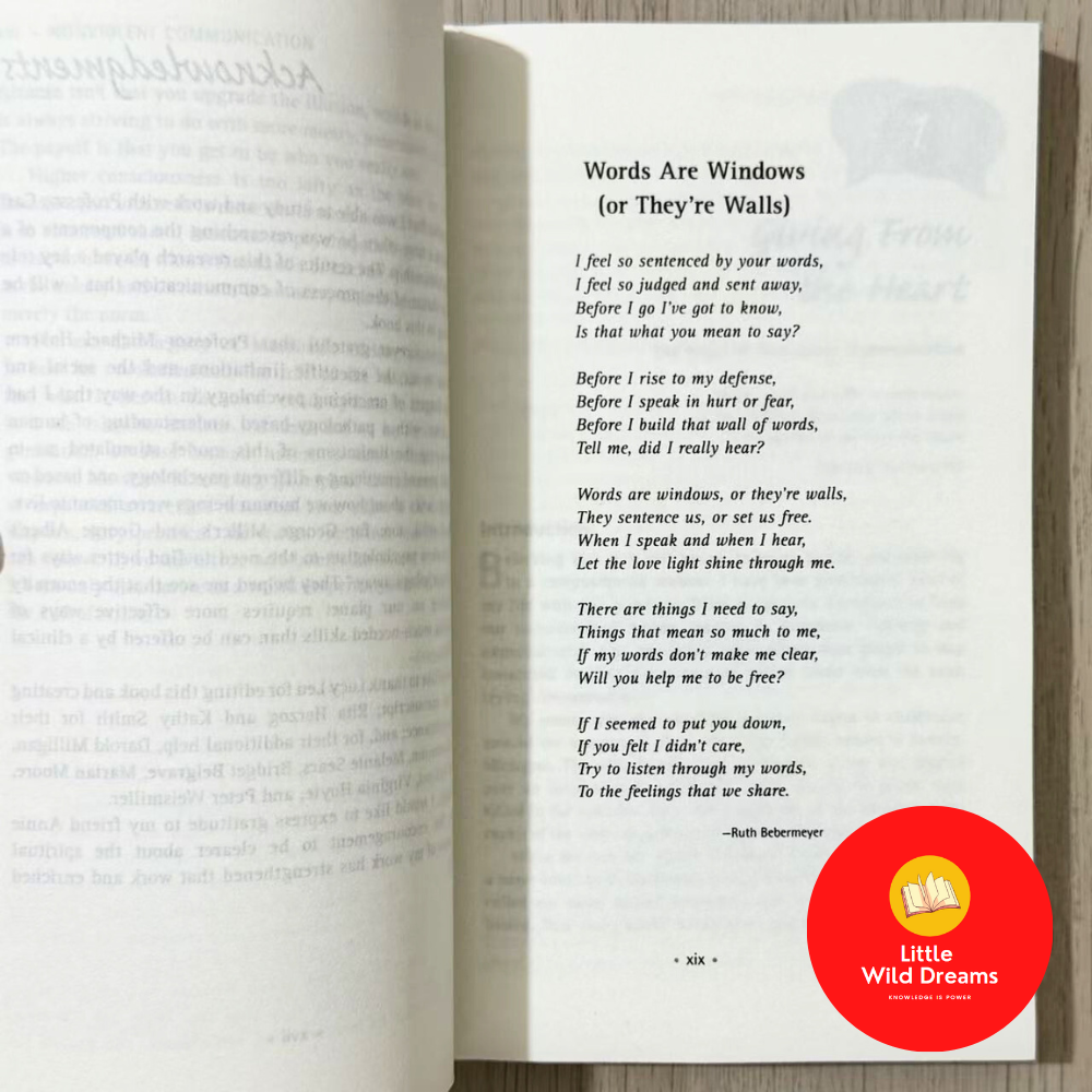 English Book : Nonviolent Communication: A Language of Life (3rd ...