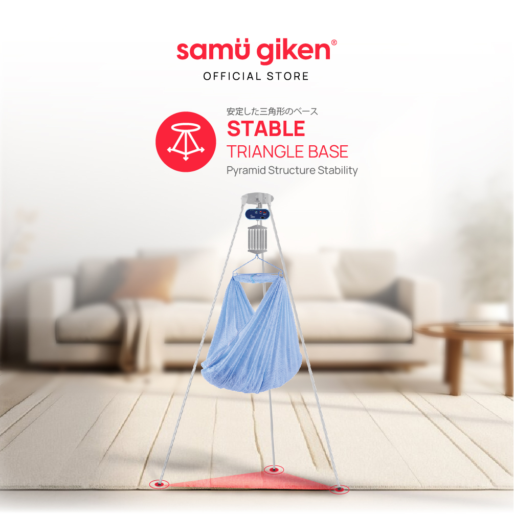 Samu Giken Spring Cot Tri-Stand | Tiga Kaki Penyokong untuk Katil ...