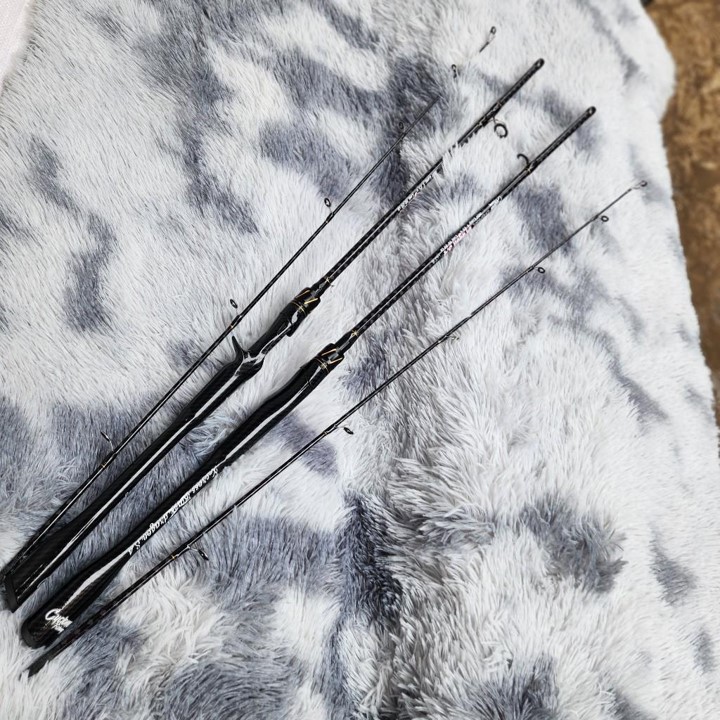 SKYGITZ MALAYSIA Black Dragon Carbon Fibre handle rod Spinning ...