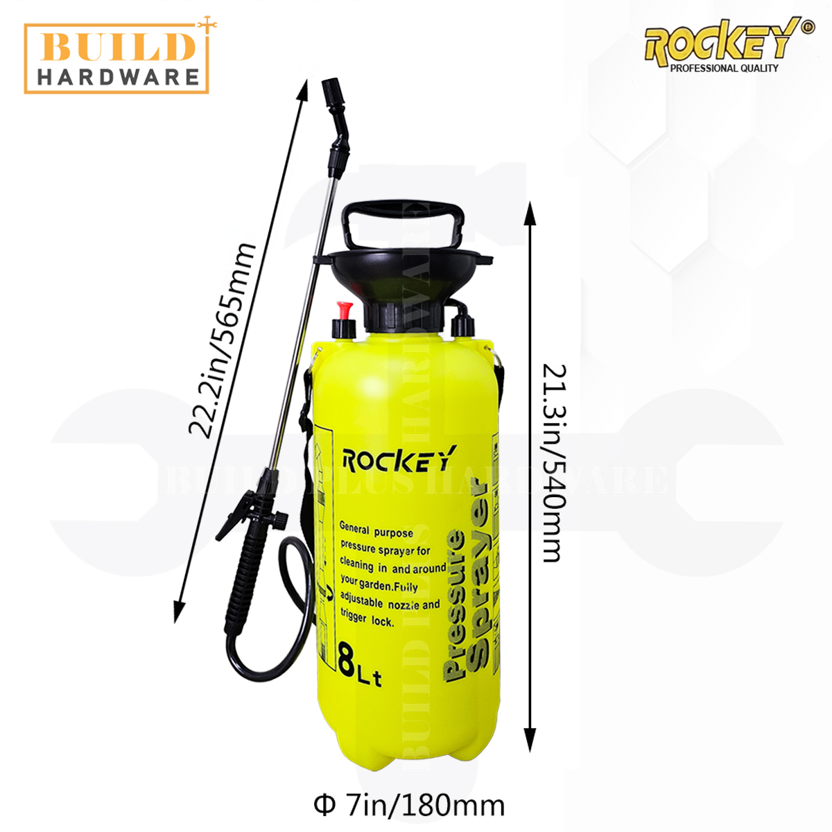 3L/5L/8L Pressure Garden Sprayer Water Pump Portable Spray Penyembur ...