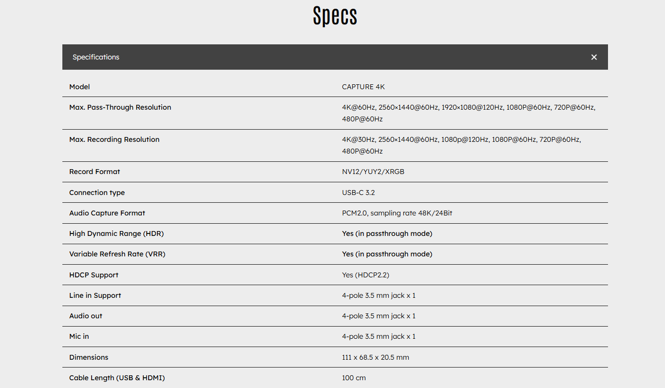 STREAMPLIFY CAPTURE 4K CAPTURE CARD @4K60FPS | Shopee Malaysia