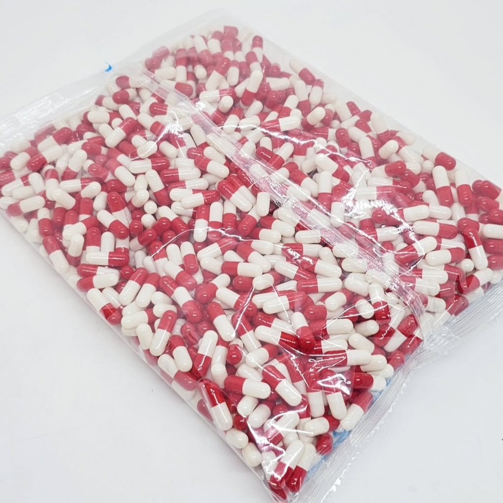 Kapsul Kosong Warna 空胶囊 Nashmir Empty Color Capsule 1000pcs (Size 1 ...
