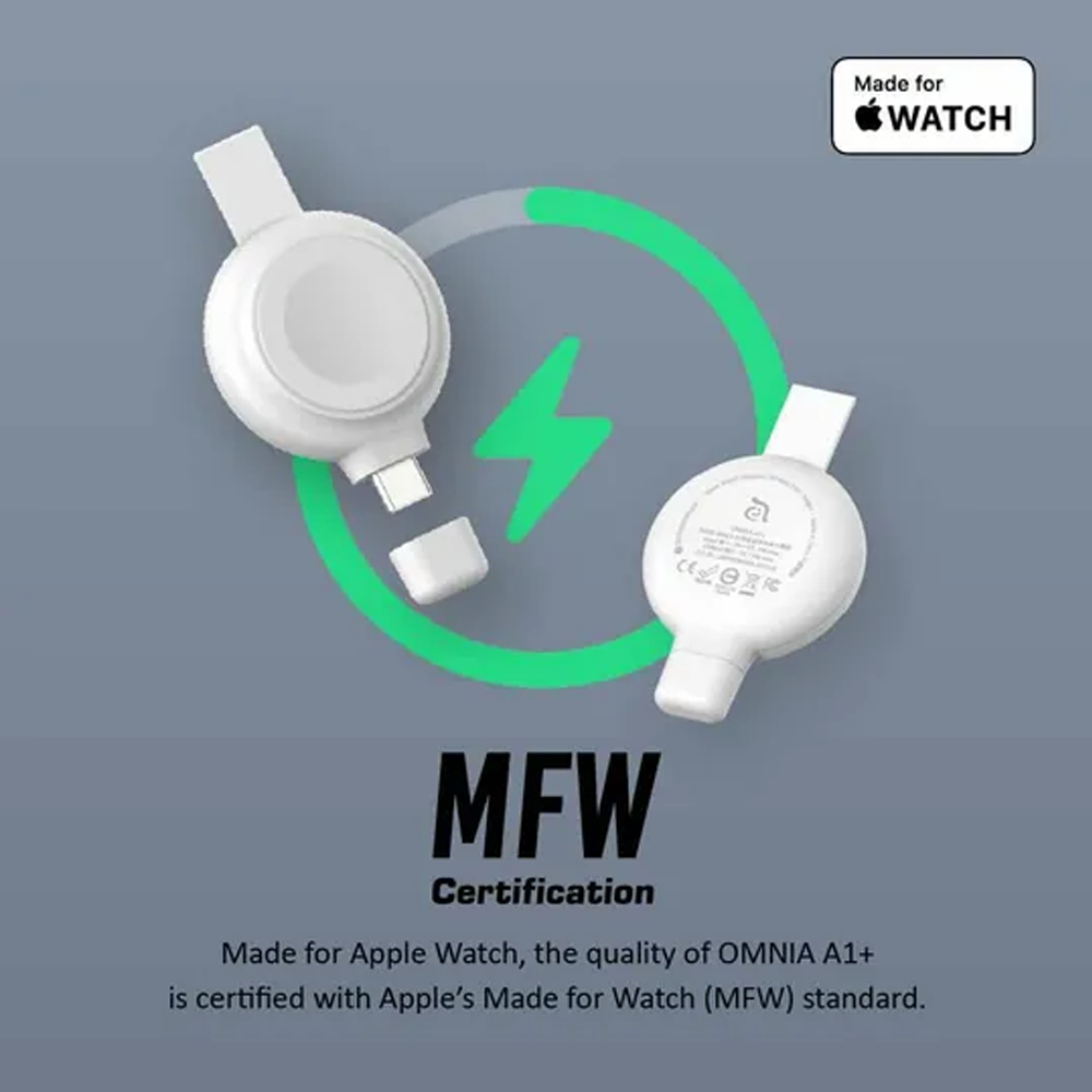 ADAM elements OMNIA A1+ Apple Watch Magnetic Wireless Fast Charger ...