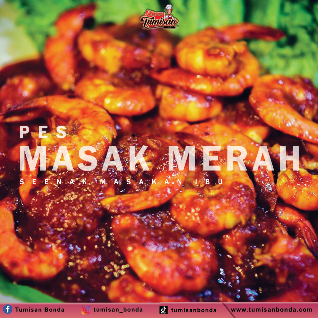 Pes Masak Ros Merah Shimaz Tumisan Bonda. (Masak 1kg ayam / udang ...