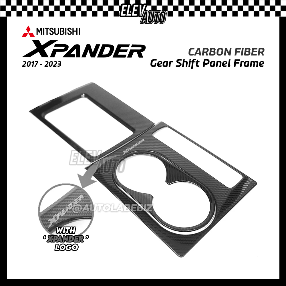 Mitsubishi Xpander 2017 - 2023 Carbon Fiber Gear Shift Panel Handbrake ...