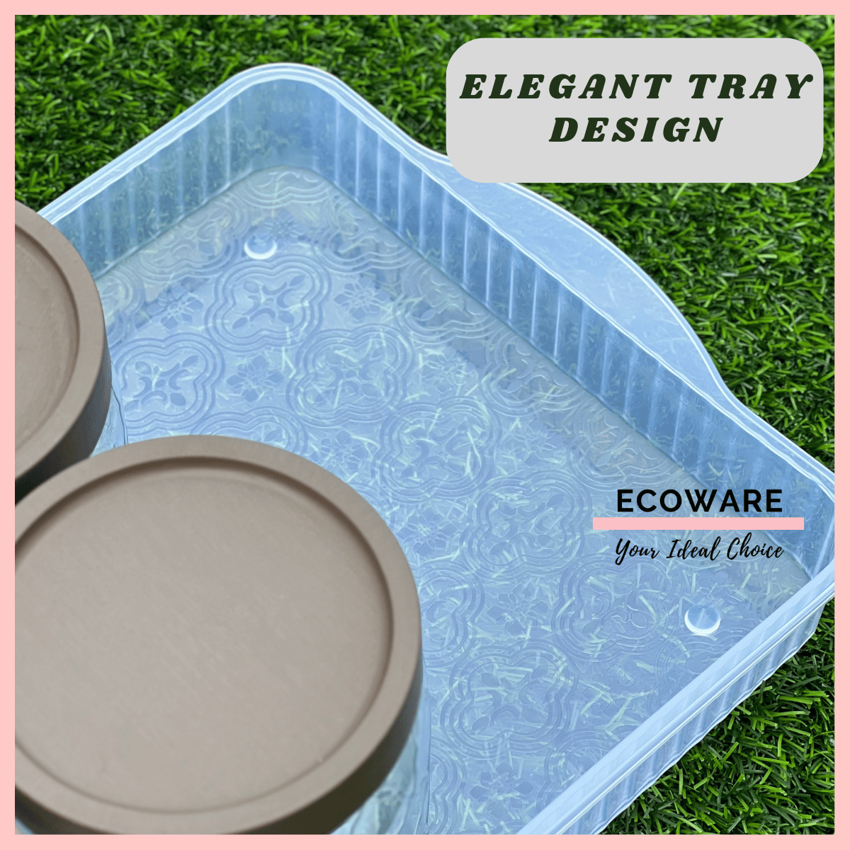 BakingPanda 6pcs Set Bekas Kuih Raya Set 800ml/Cookies Container Set ...