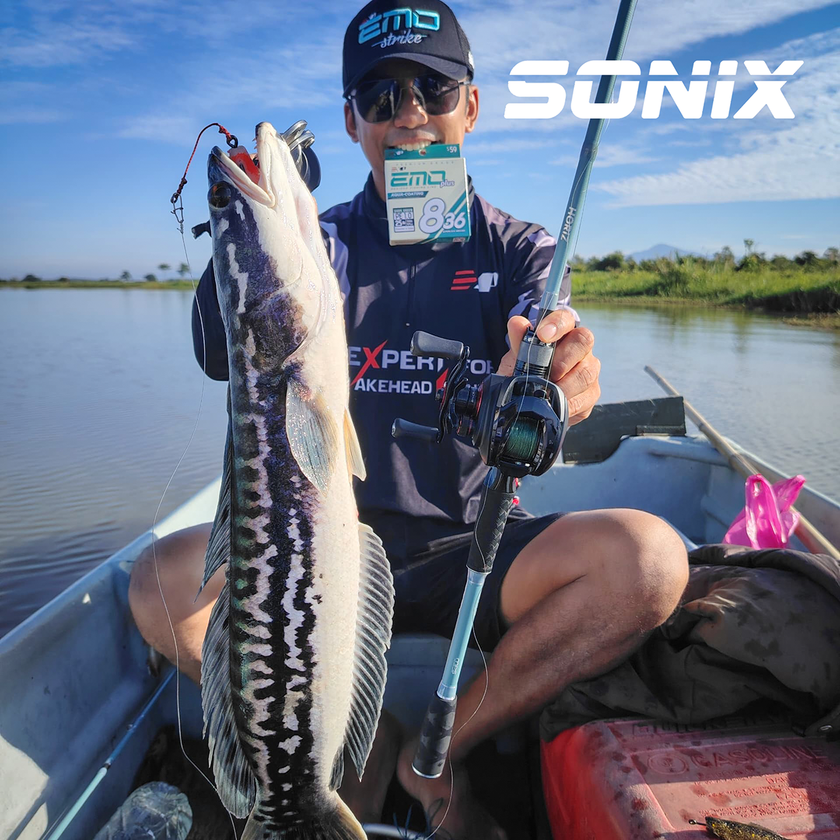 EXP SONIX REEL SN150/151LS bc baitcasting SW Casting Right/Left Hand ...