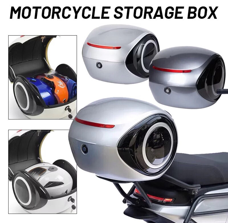 Rapido Monorack Honda ADV160 Combo Set with Top Box Alien ABS Tail Box ...