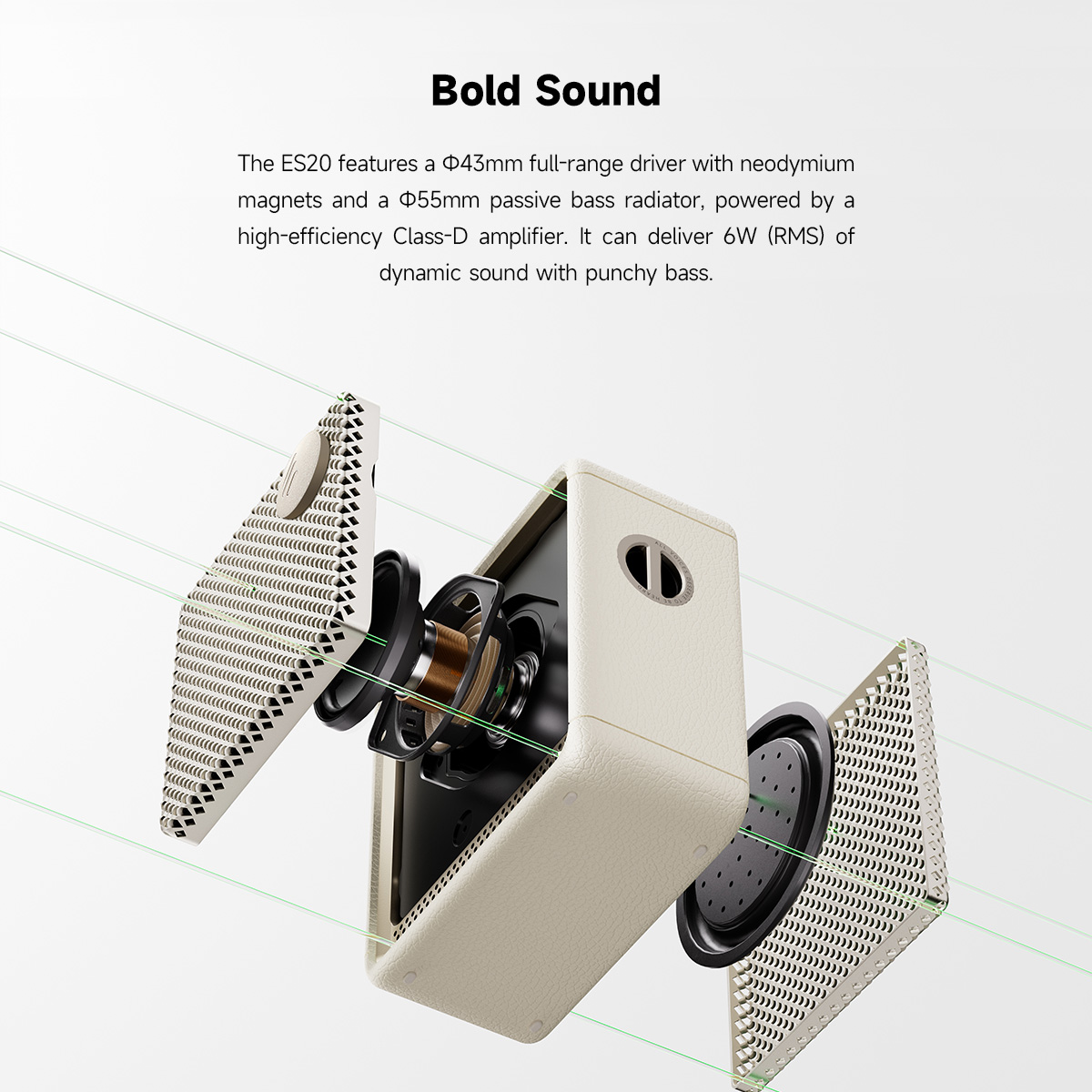 Edifier ES20 RGB Light Wireless Portable Bluetooth Speaker with ConneX ...