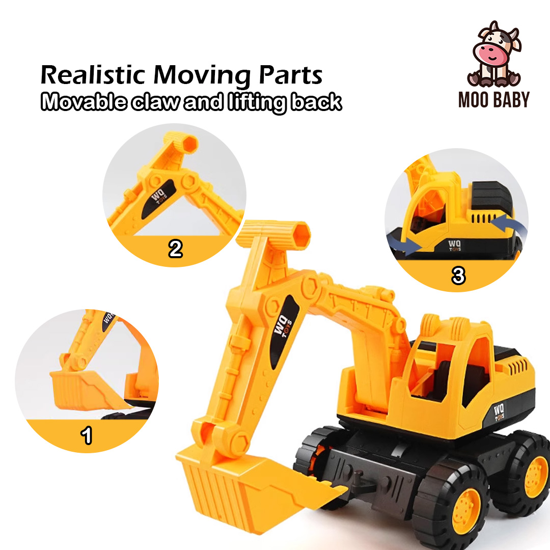 🐮Moo Baby Mainan Lori Mainan Besar Truck Toys Construction Toys ...
