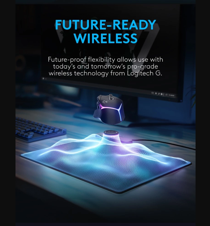 Logitech G POWERPLAY 2 Wireless Charging Mouse Pad | Compatible ...